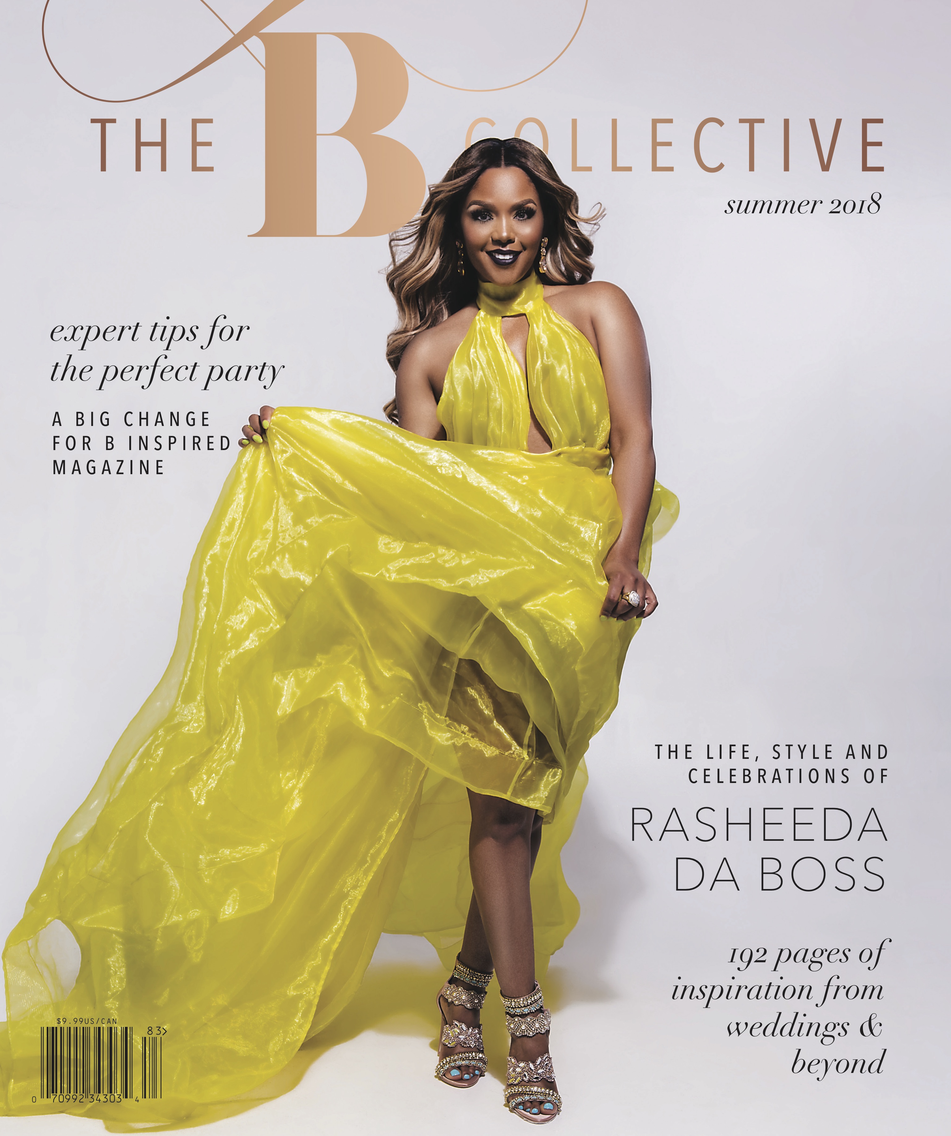 The “B Collective” Features Karen and Donnell's Blush Wedding ...